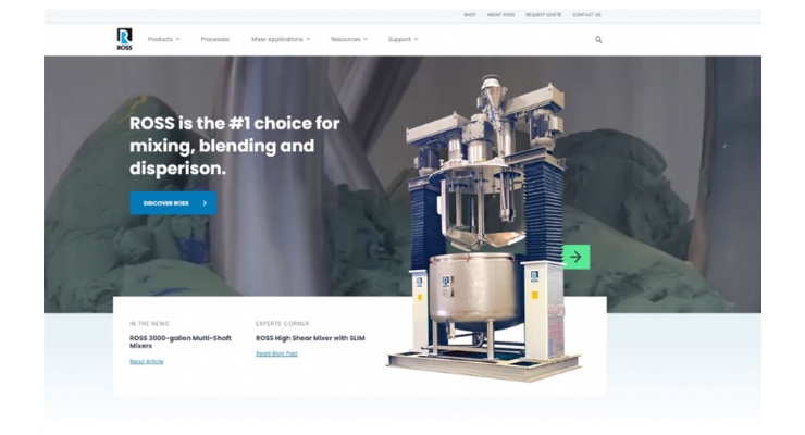 ROSS’ Mixers.com Has a New Look - Ink World magazine