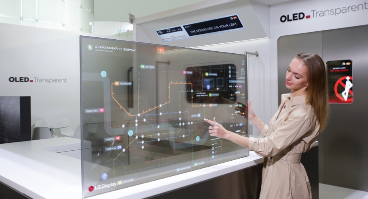 LG Display Unveils Latest Transparent OLED Solutions for Mobility at ...