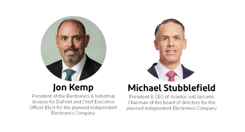 DuPont Names CEO, Non-Executive Chair for Planned Independent ...